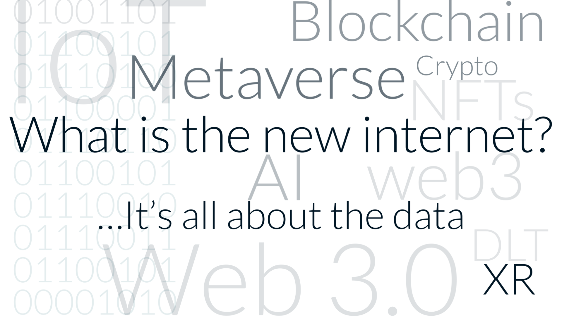 what is the new internet of AIs, blockchains, & things?